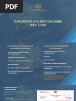 Trinidad Passport Application Guide | PDF | Identity Document | Birth ...