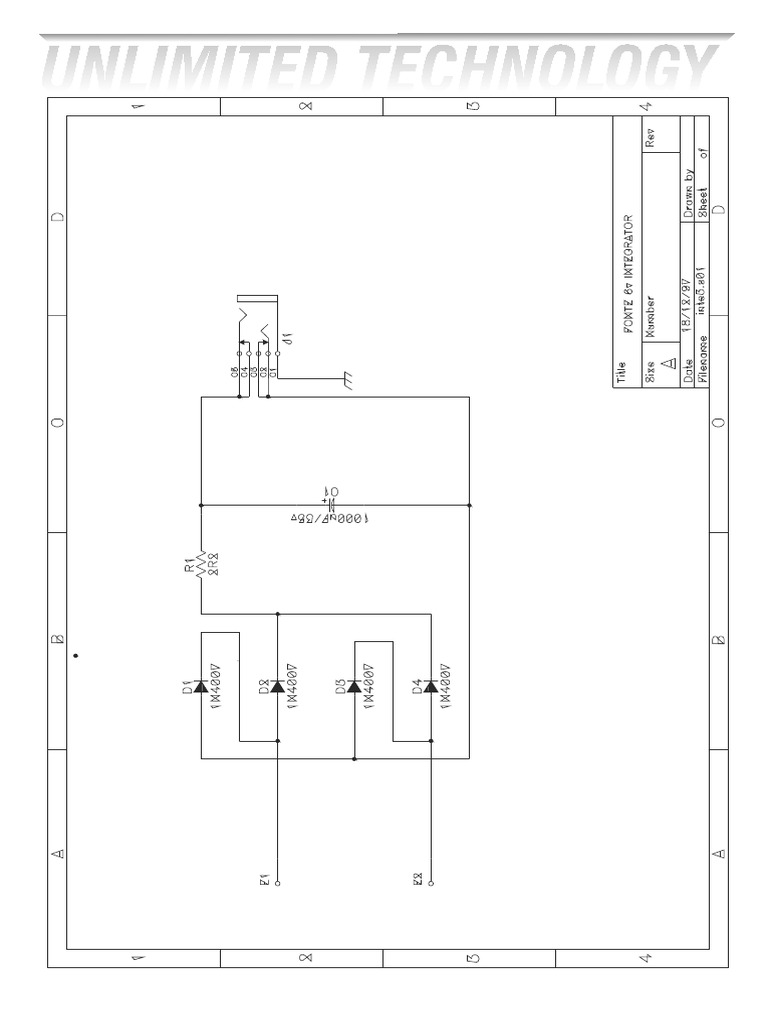 Esquema Fonte 6V | PDF