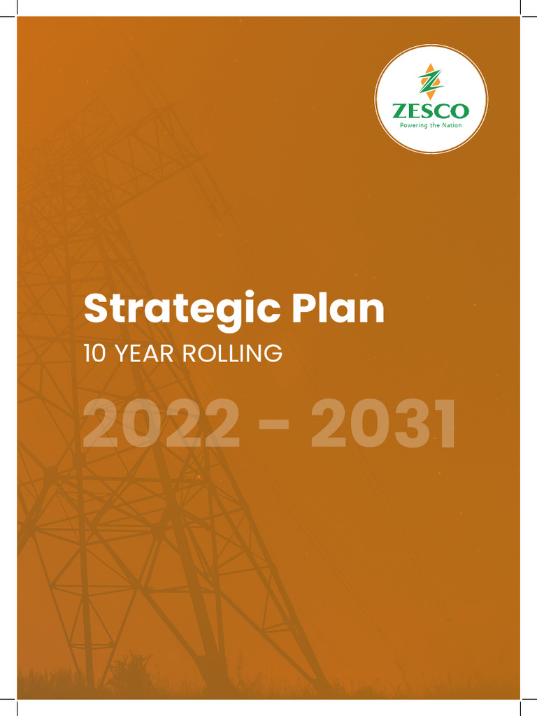 ZESCO 10-Year Strategic Plan 2022-2031 | PDF | Renewable Energy ...