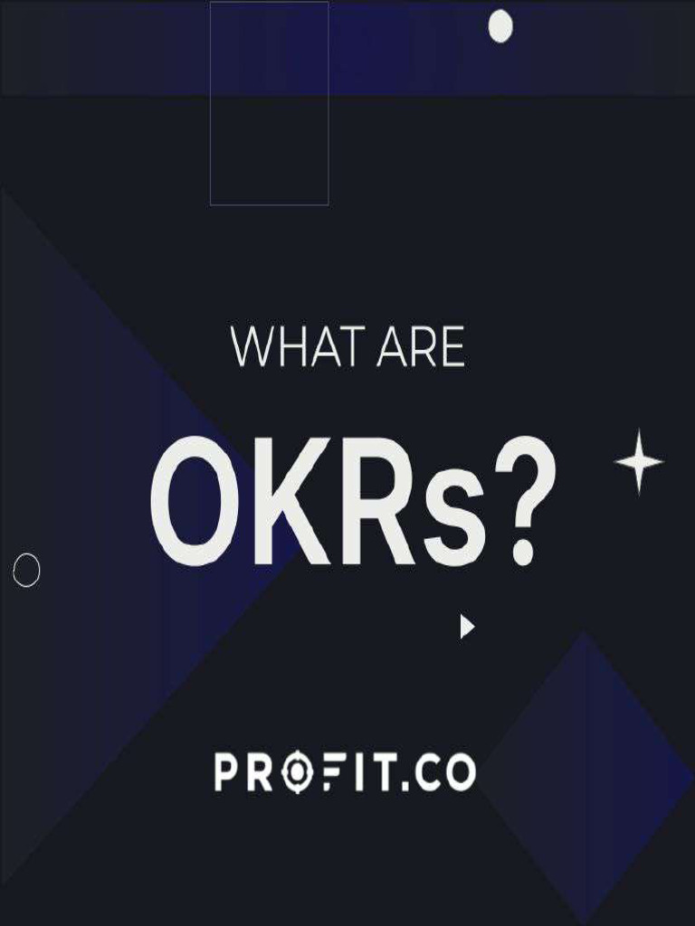 What Are Okrs Ebook | PDF | Goal