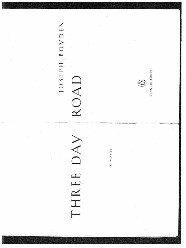 Three Day Road 1 | PDF