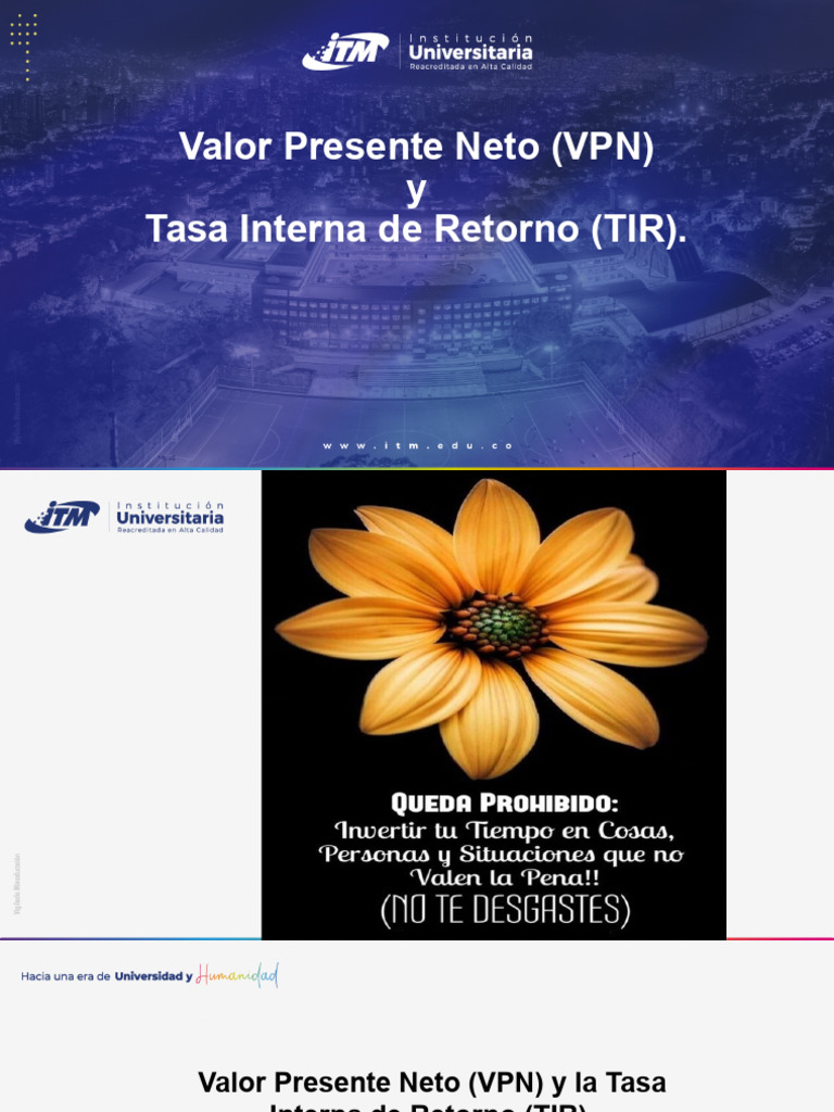 15 VPN y TIR | Descargar gratis PDF | Tasa interna de retorno | Business