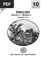 ENGLISH 10 Q2 Module 2 Lesson 2 | PDF | Question | Rhetoric