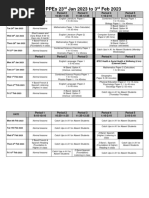 Grade 12 Timetable 2025 | PDF