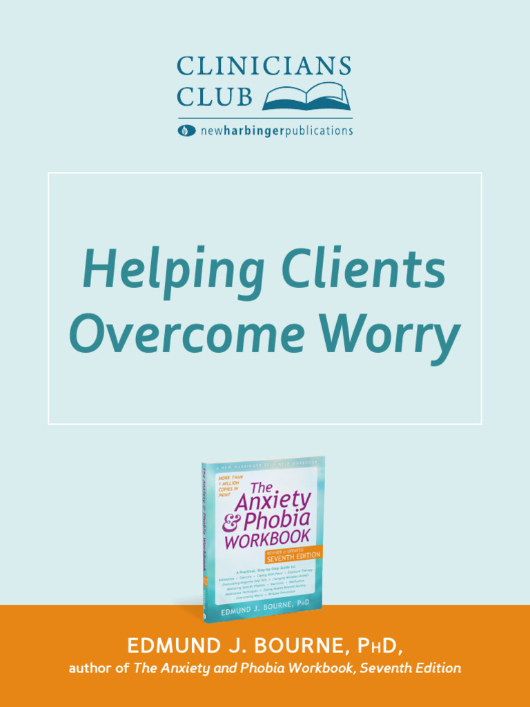 Clinicians Club Helping Clients Overcome Worry | PDF | Thought ...