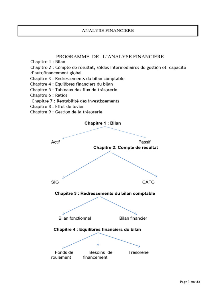 Guide Pratique d'Analyse Financière | PDF | Capitaux propres | Bilan comptable