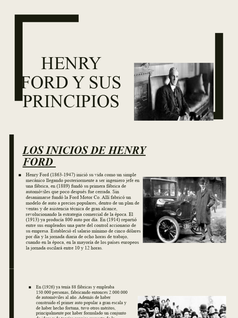 Henry Ford | PDF