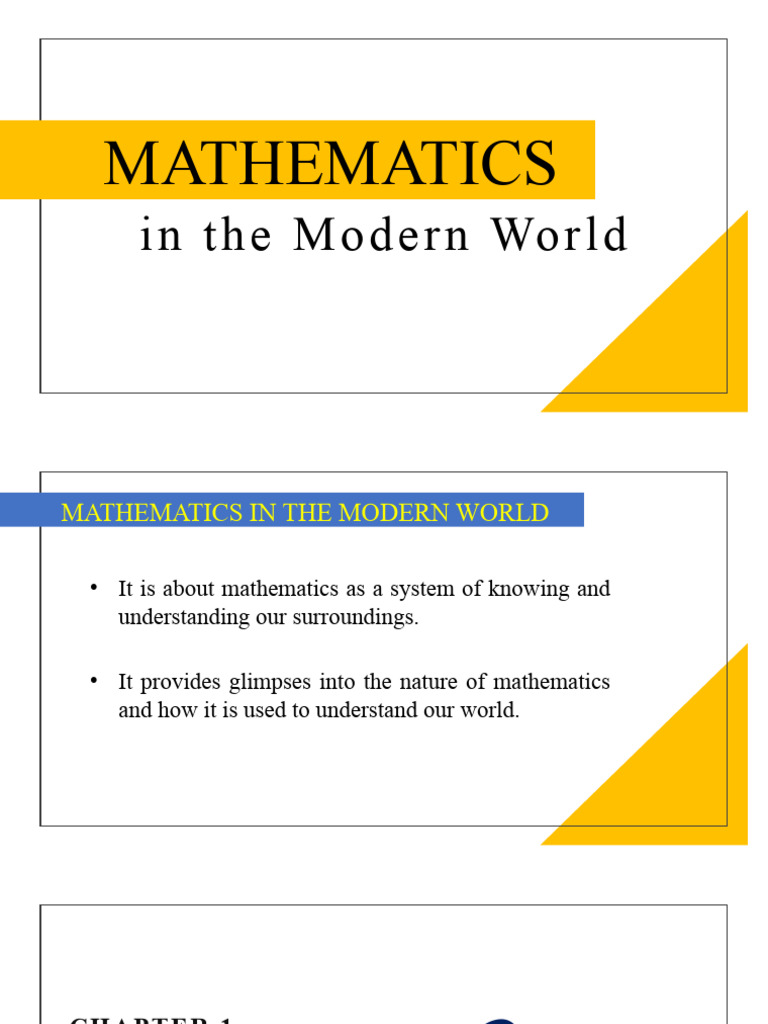 Math Patterns in Everyday Life | PDF