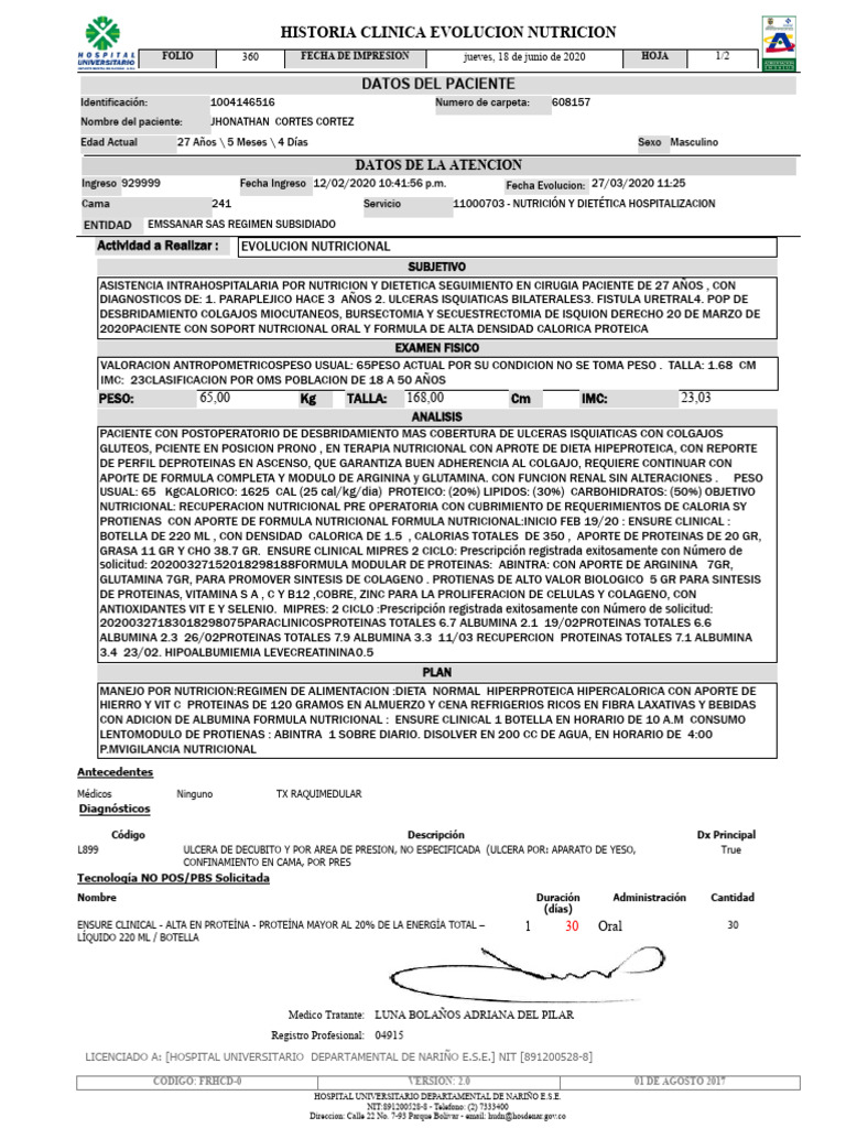Nota Nutrición 27-03-2020 | PDF | Nutrición | Dieta y nutrición
