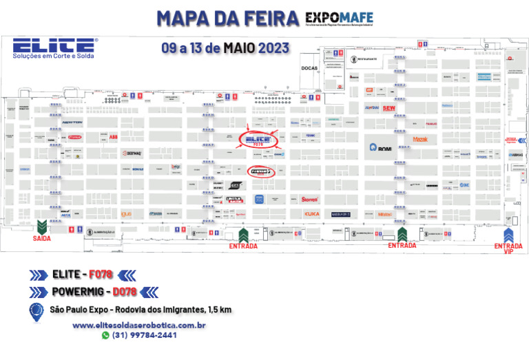 Mapa Convite Expomafe | PDF