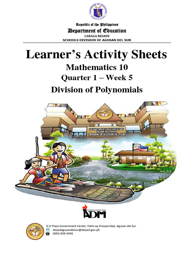 Math 10 Q1 W5 Las7 | PDF | Applied Mathematics | Algorithms And Data Structures