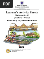 Q2 Mathematics 10 - Module 1 | PDF | Polynomial | Mathematics