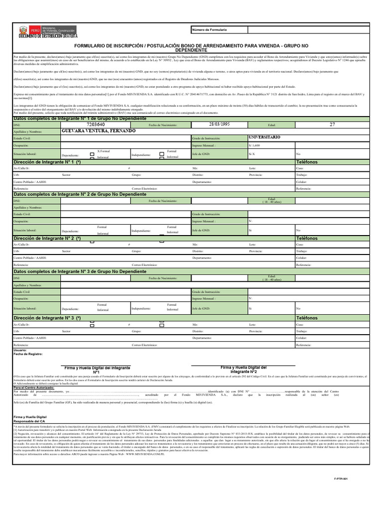 Universitario: Número de Formulario | PDF | Red mundial | Internet y web
