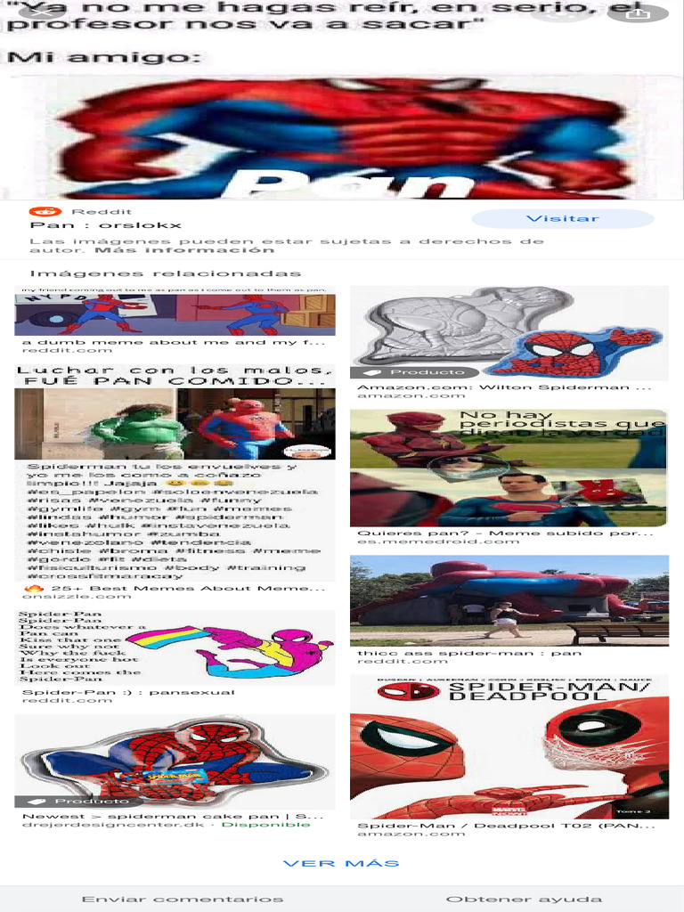 Pan Spiderman Meme | PDF