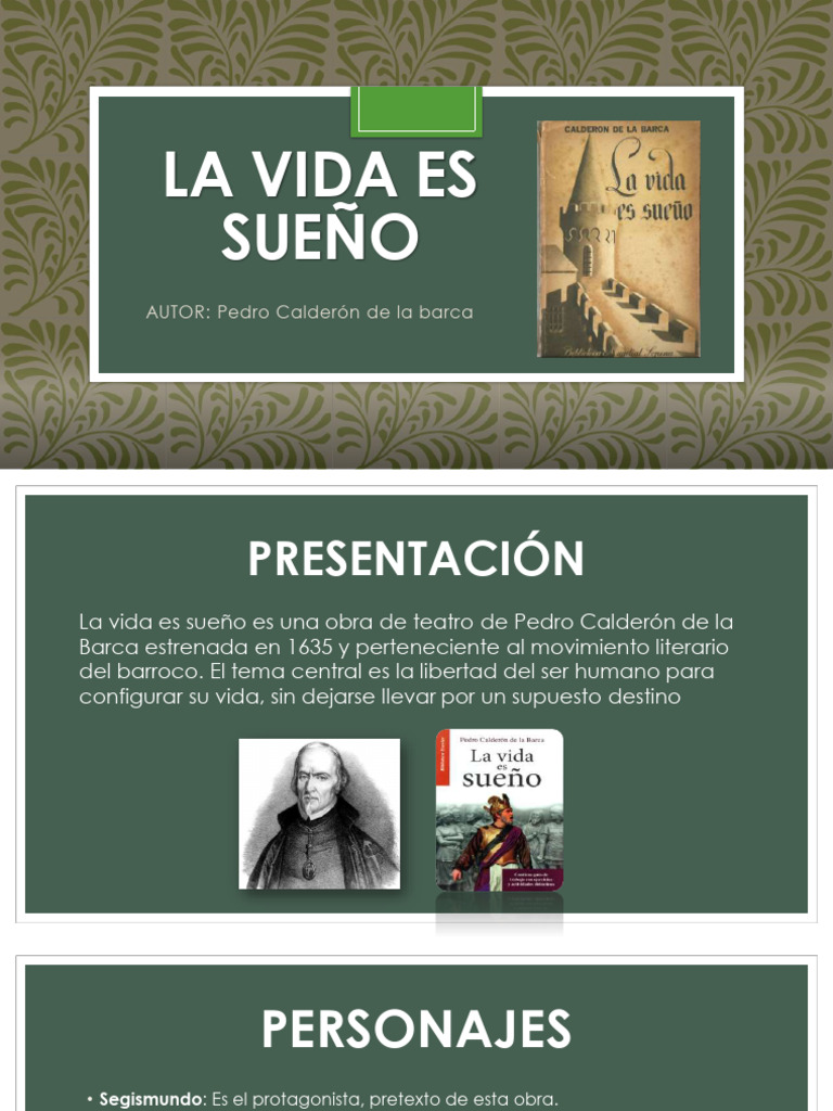 La Vida Es Sueño | PDF