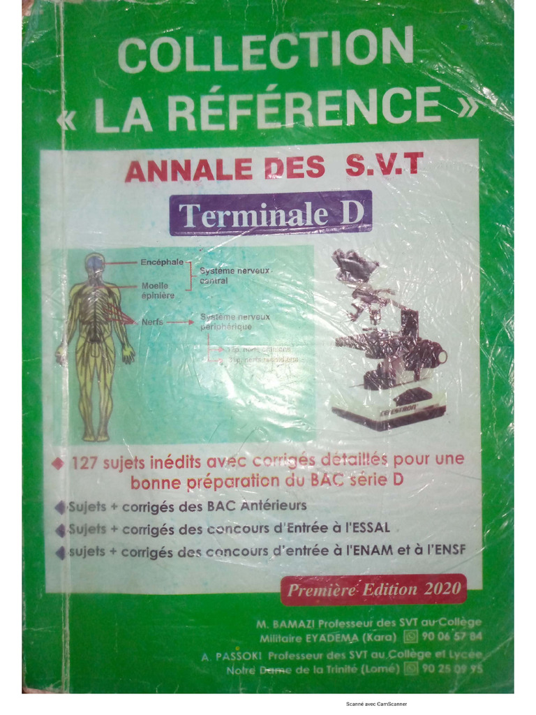 SVT Référence Tome 1 - 230531 - 103929 | PDF