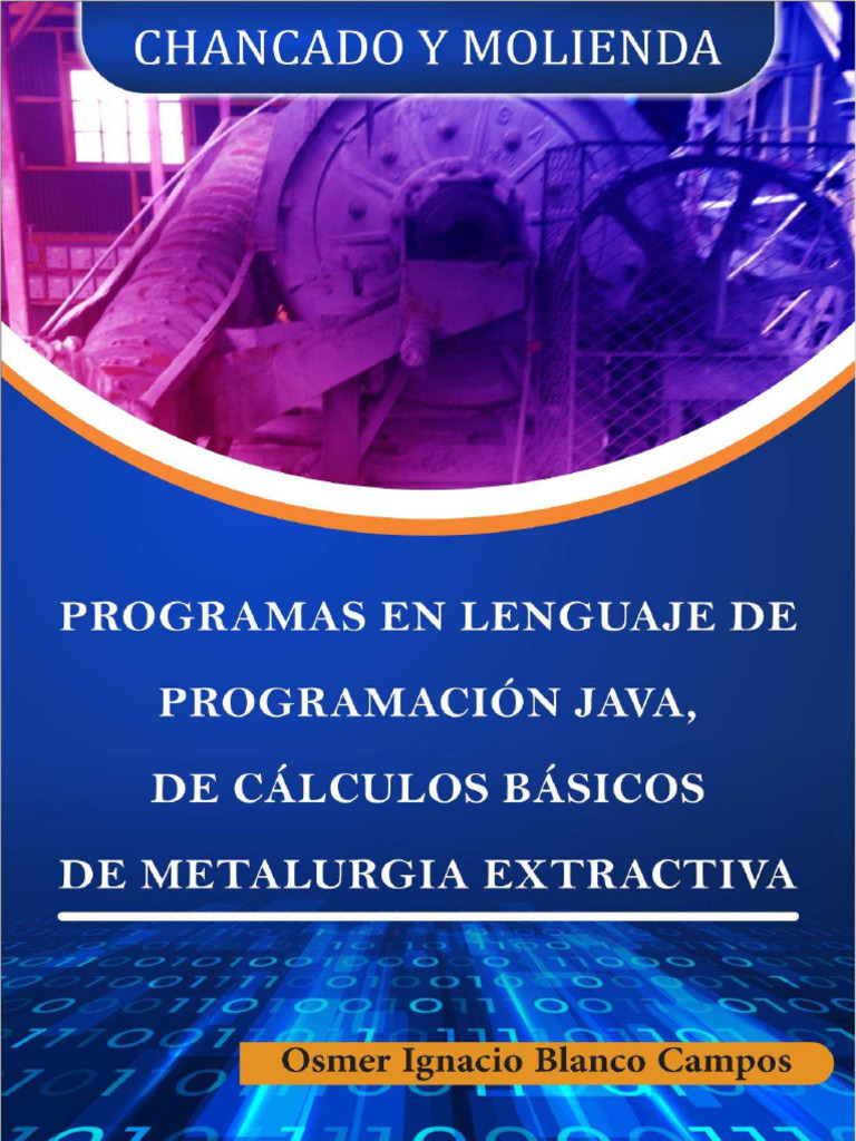 Programas En Lenguaje De Programacion Ja Pdf Metalurgia Java Lenguaje De Programación