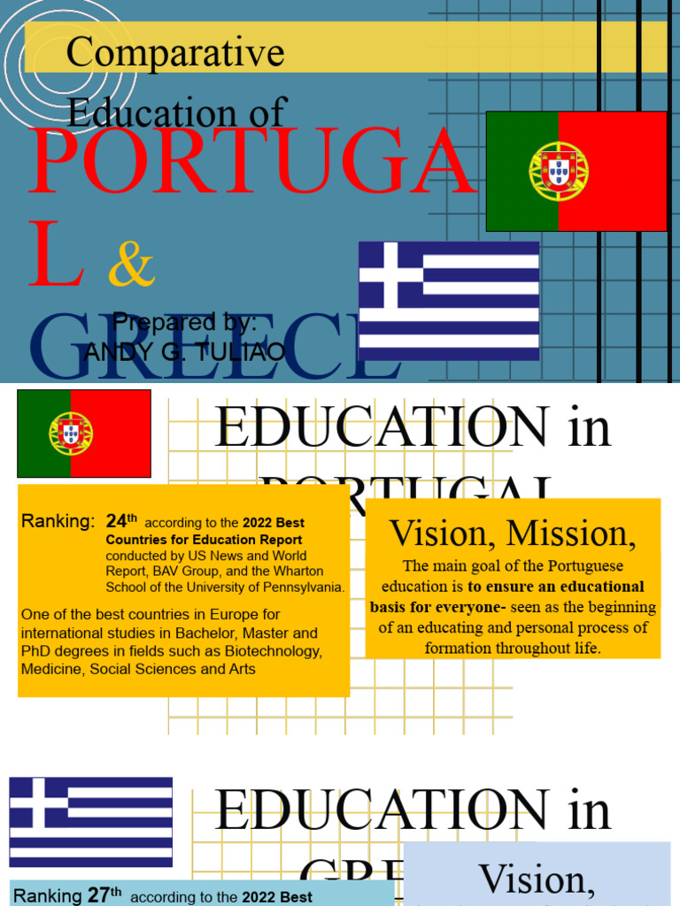 Education Systems in Portugal and Greece | PDF | Vocational Education ...
