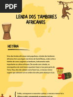 Lenda Dos Tambores Africanos | PDF | África | Tambor