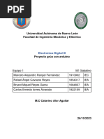 Proyecto de Grua Con Arduino | PDF | Arduino | Programación de computadoras