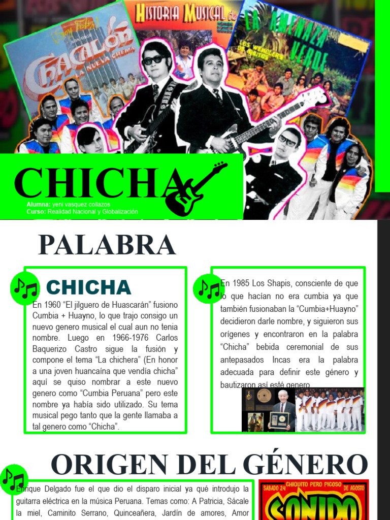 Orígenes y evolución de la música chicha | PDF | Perú