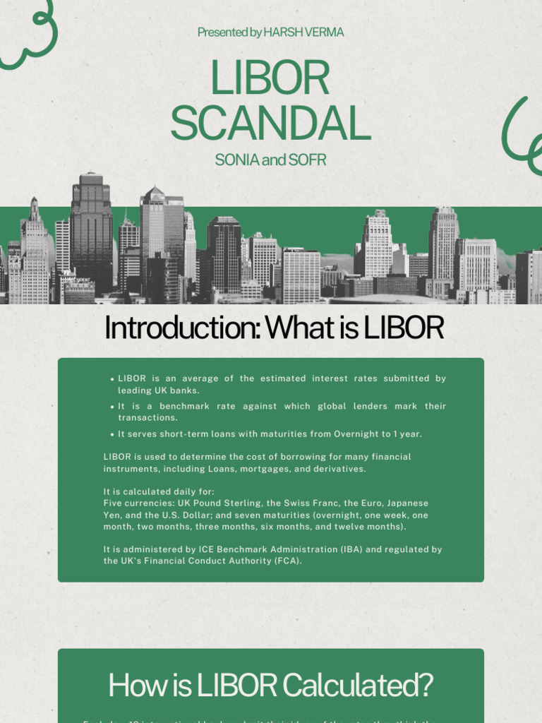 On Libor Crisis | PDF | Libor | Banking