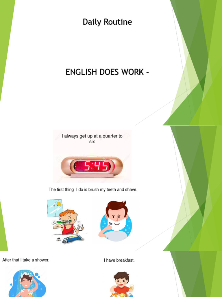 Daily Routine 2 | PDF