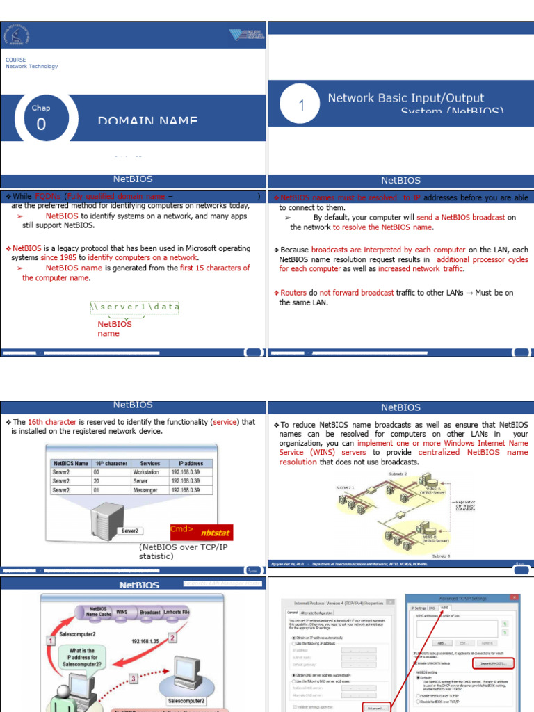 Chapter6 - DNS v2 | PDF | Domain Name System | Networking