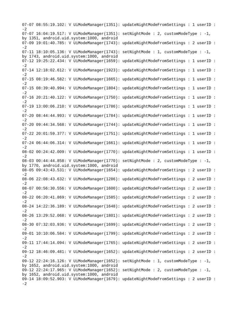 Dark Mode Log1 | PDF | Computers | Technology & Engineering