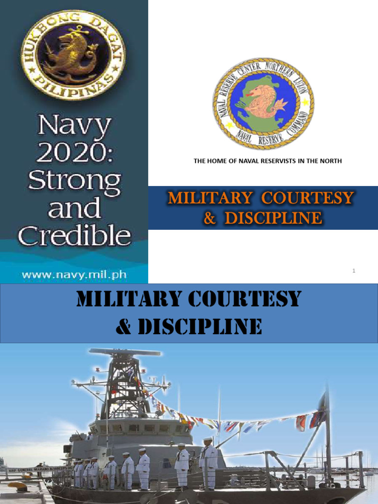 Military Courtesy and Discipline Guide | PDF | Disciplines | Officer ...