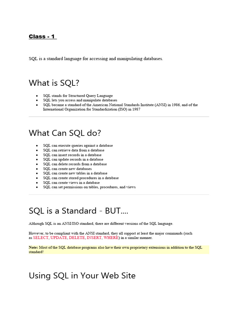SQL DBA Google Notes | PDF | Databases | Relational Database