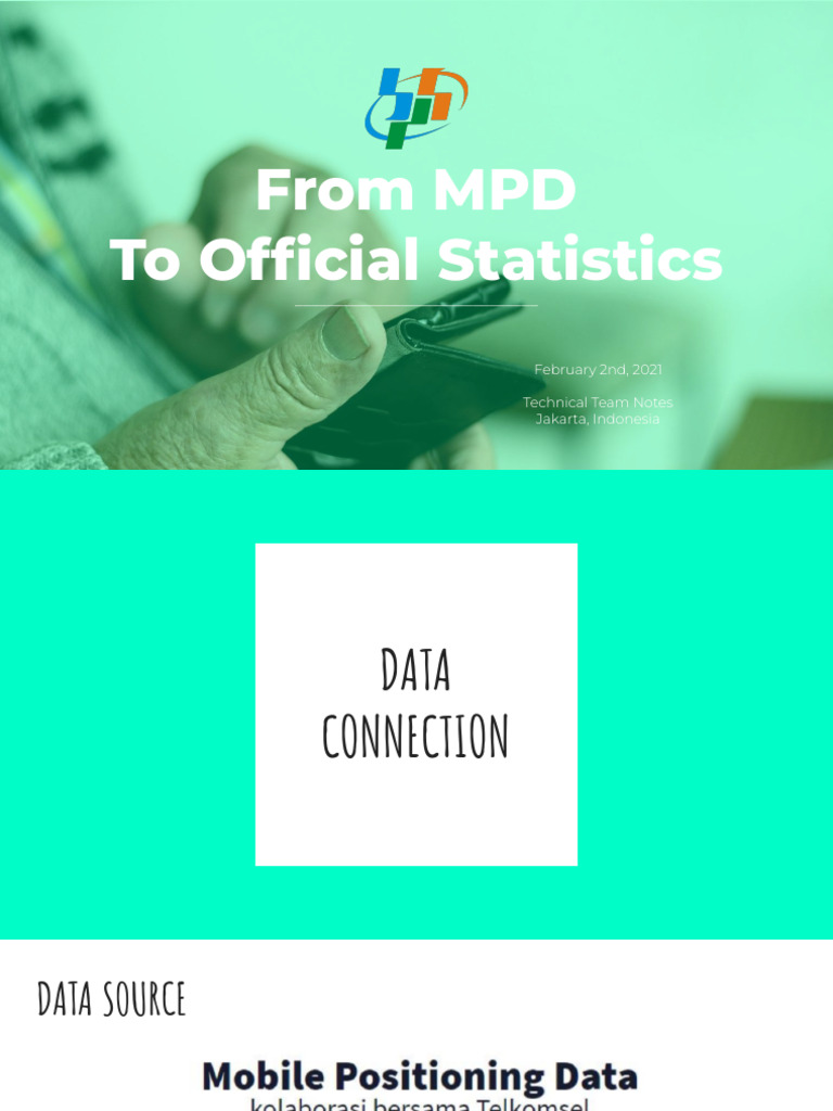 From MPD To Official Statistics - 02022021 | PDF | Computing ...