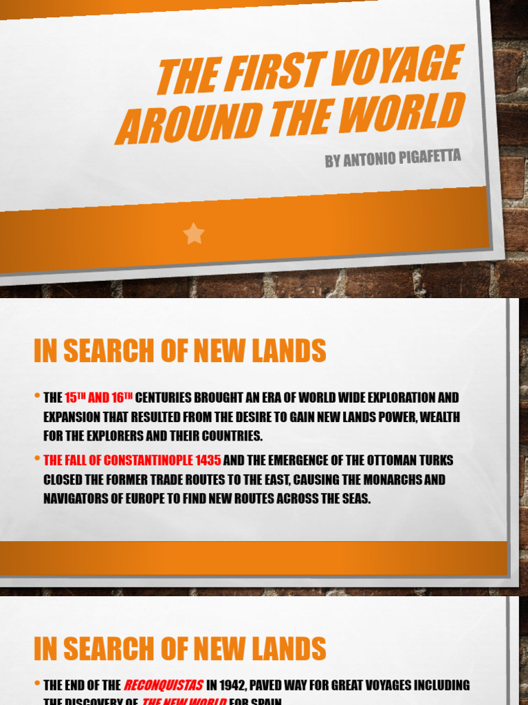 The first voyage around the world by Antonio Pigafetta | PDF | Early ...