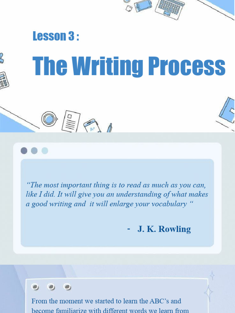 The Writing Process | PDF