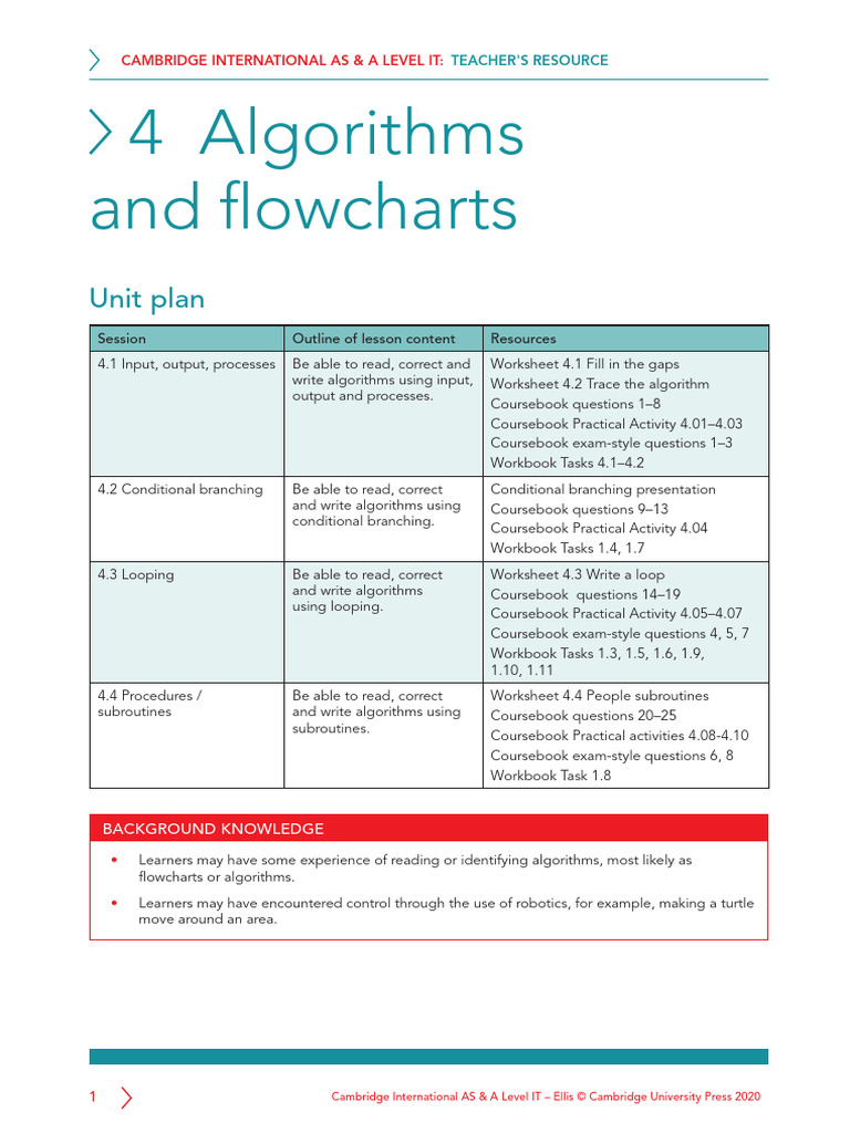 Teaching Notes 4 Asal It | PDF | Algorithms | Control Flow