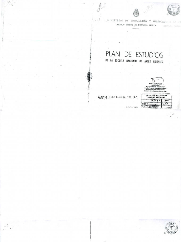 Plan De Estudios Magisterio Plan Res2551 58 Pdf Enseñando Maestros