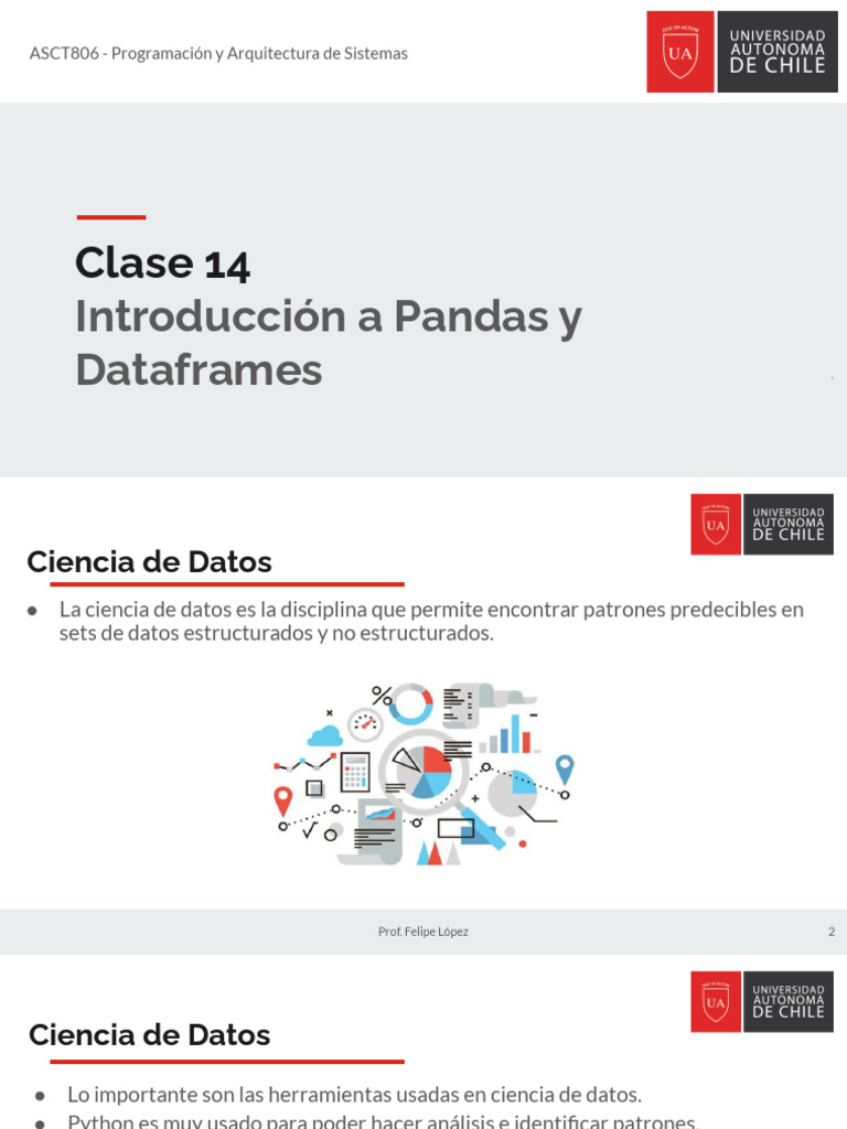 Clase 14 - Introducción A Pandas y Dataframes | PDF | Archivo de ...
