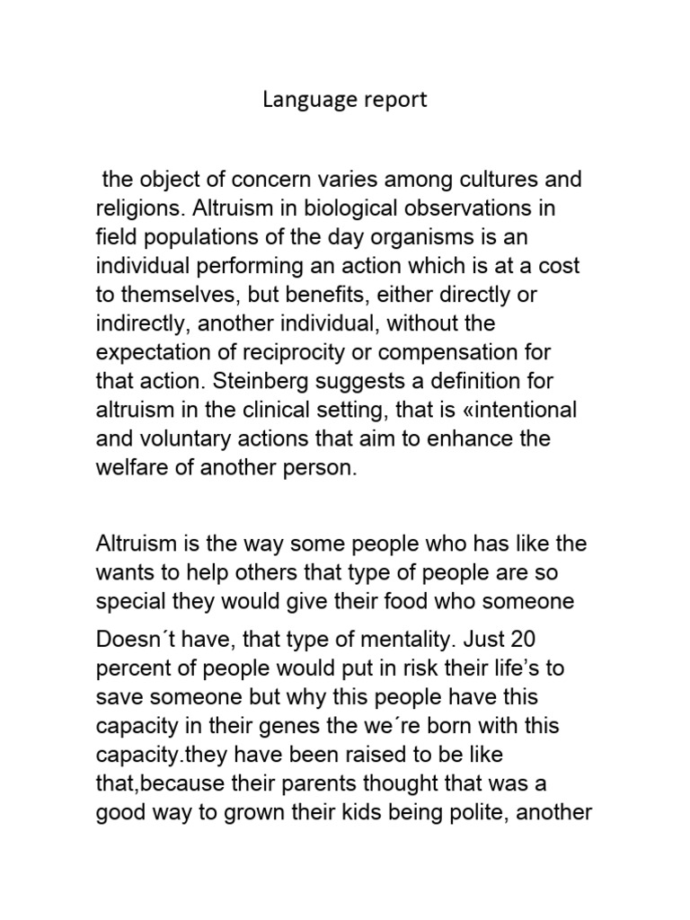 Altruism Across Cultures and Contexts | PDF