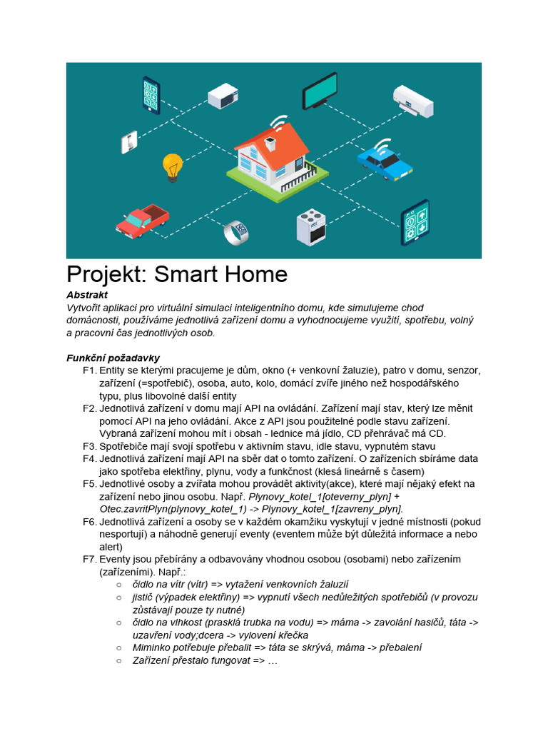Projekt Smart Home 2 | PDF