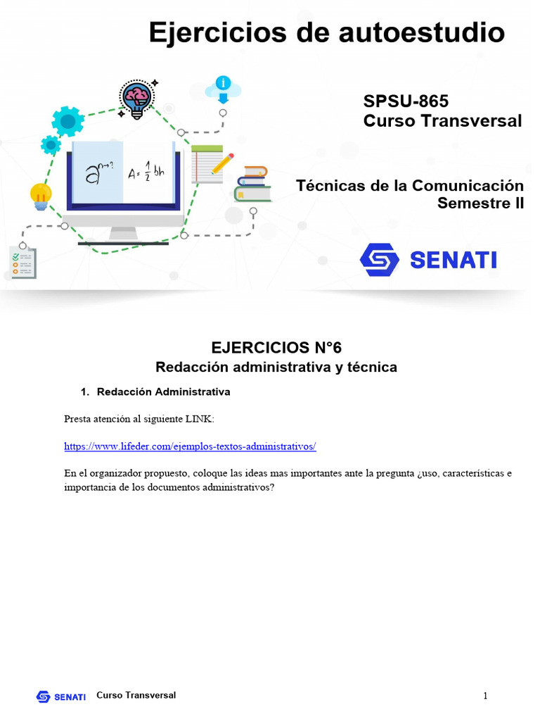 Spsu Spsu-865 Ejercicio t006 | PDF