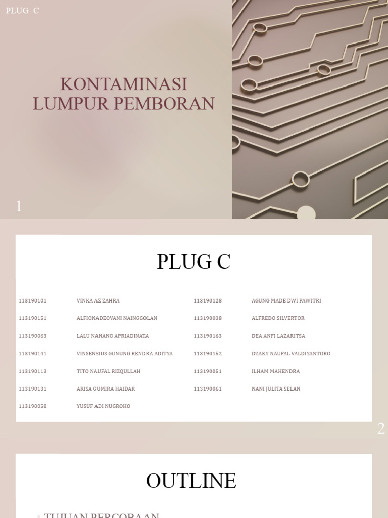 Kontaminasi Lumpur Pemboran | PDF