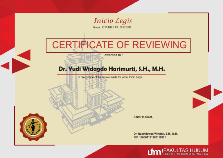 Certificate of Journal Review | PDF | Social Science | Self-Improvement