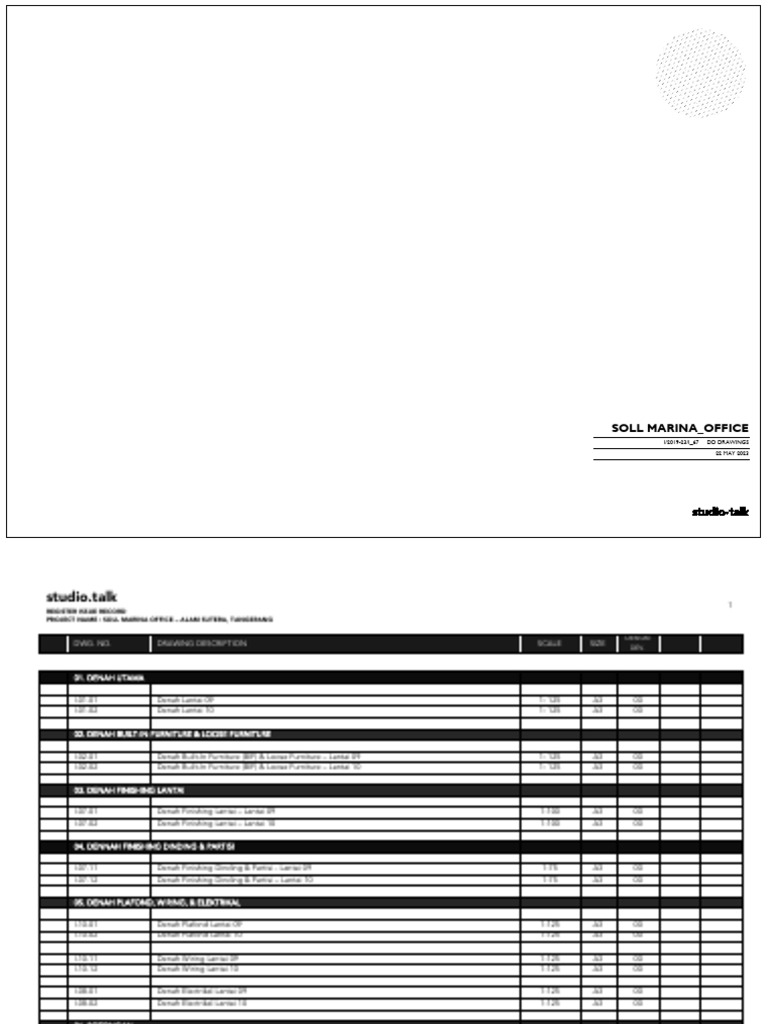Soll Marina - DD Drawings | PDF | Consumer Goods | Tools