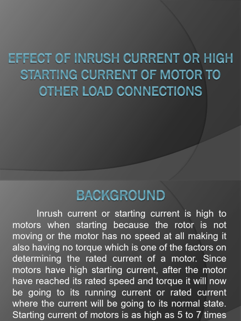 Preventing Motor-Induced Flicker | PDF | Electric Motor | Mains Electricity
