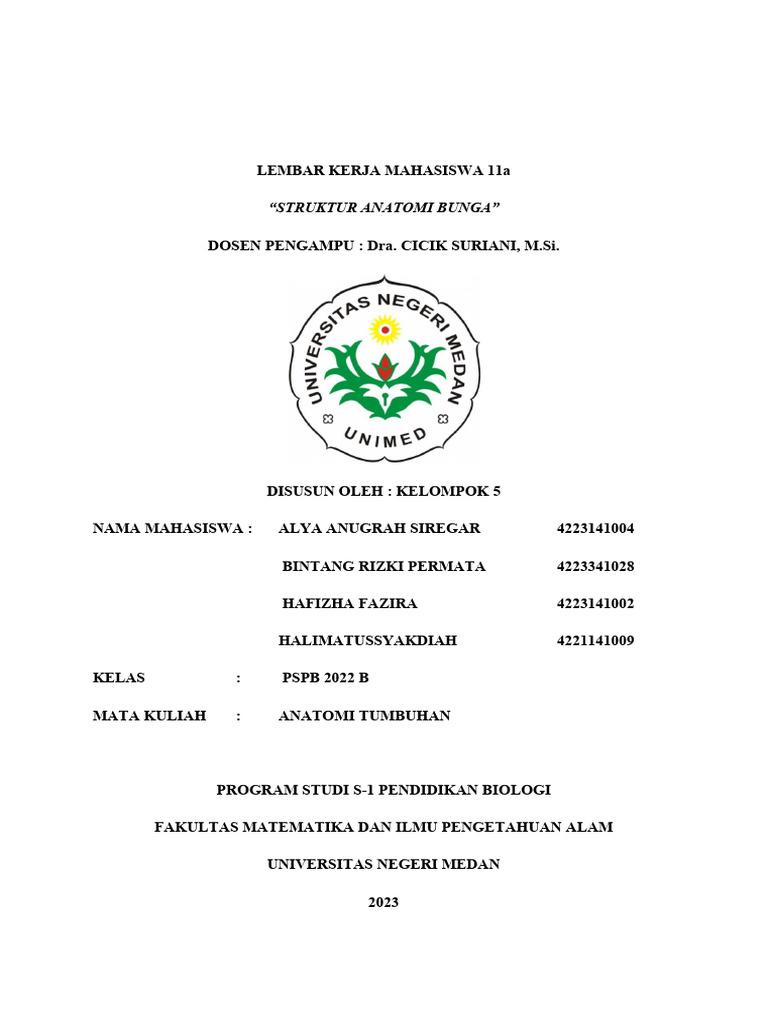 LKM 11a - ANATOMI BUAH & BIJI | PDF