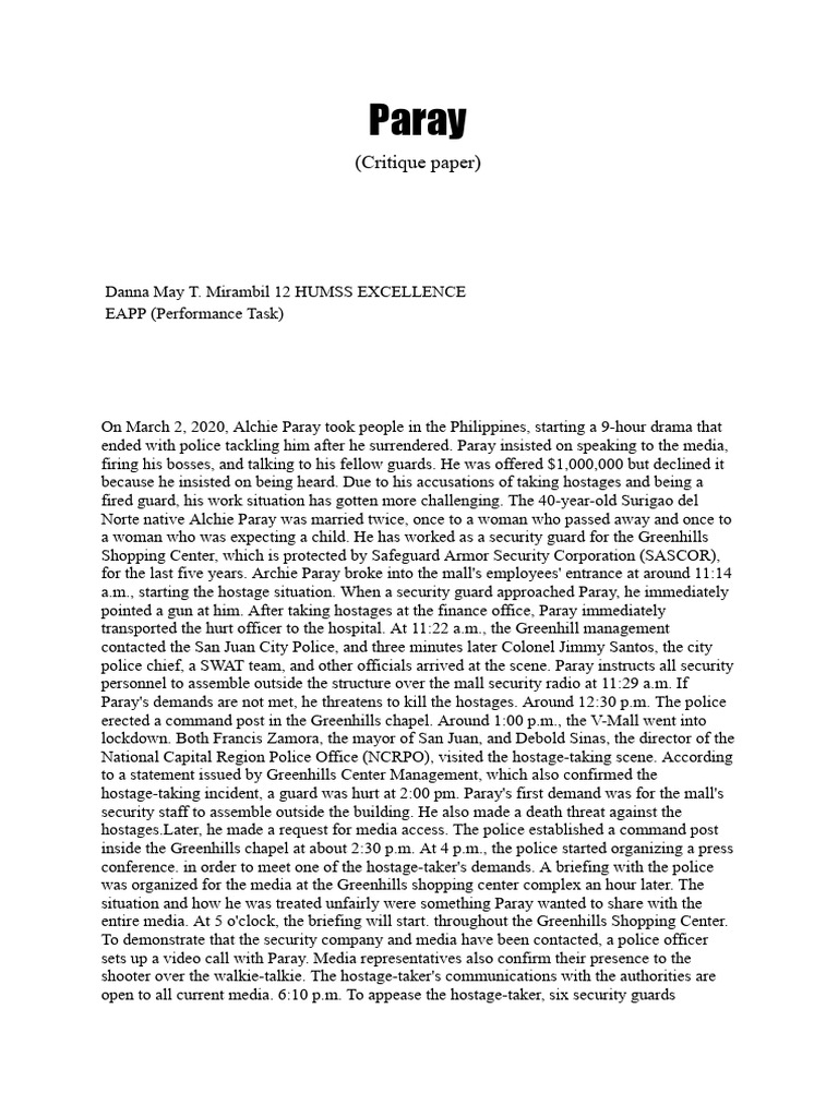 Danna May Mirambil EAPP | PDF