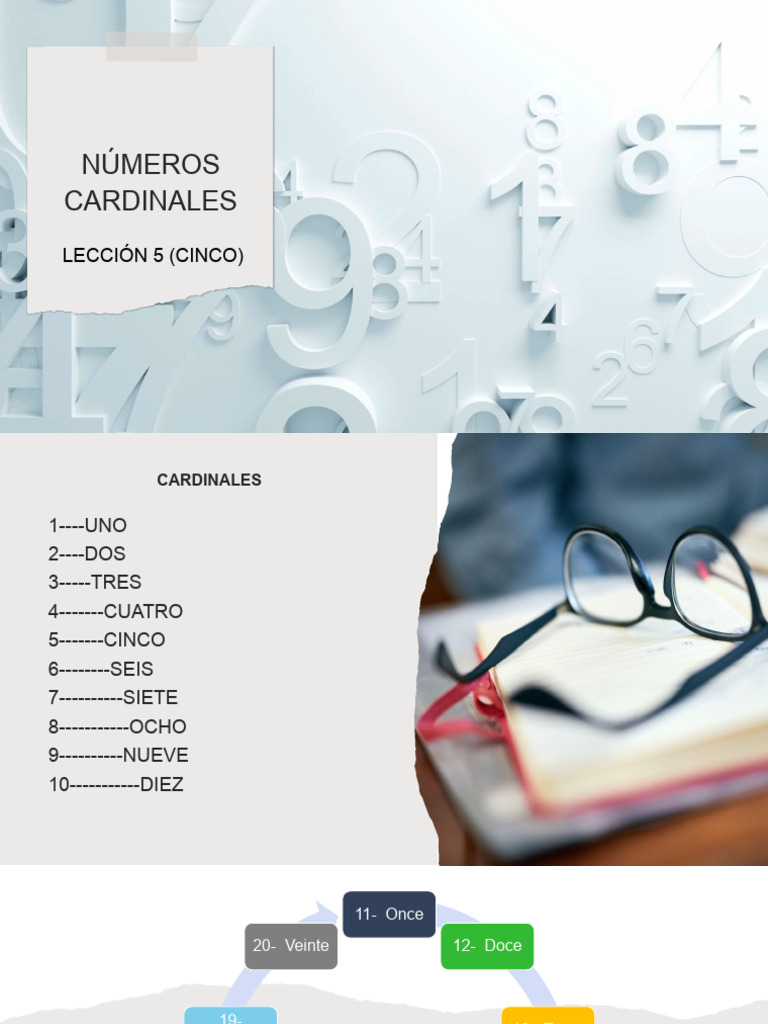 5-Números Cardinales | PDF | Hogar, jardinería y bricolaje