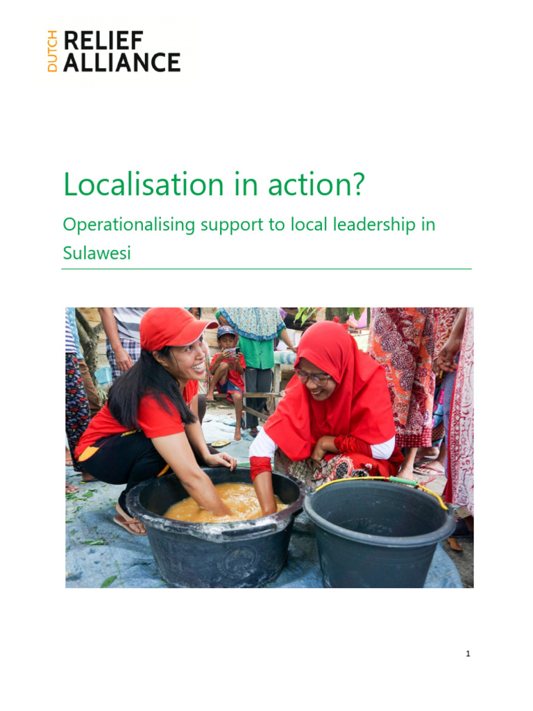 Localisation in Action Operationalising Support To Local Leadership in ...