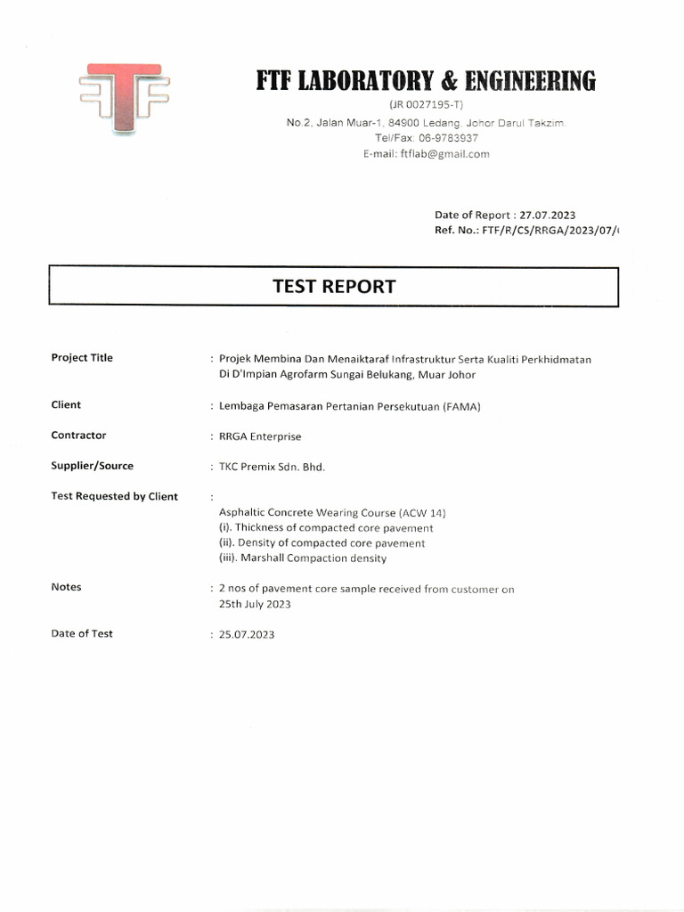 Test Lab Report 6 | PDF