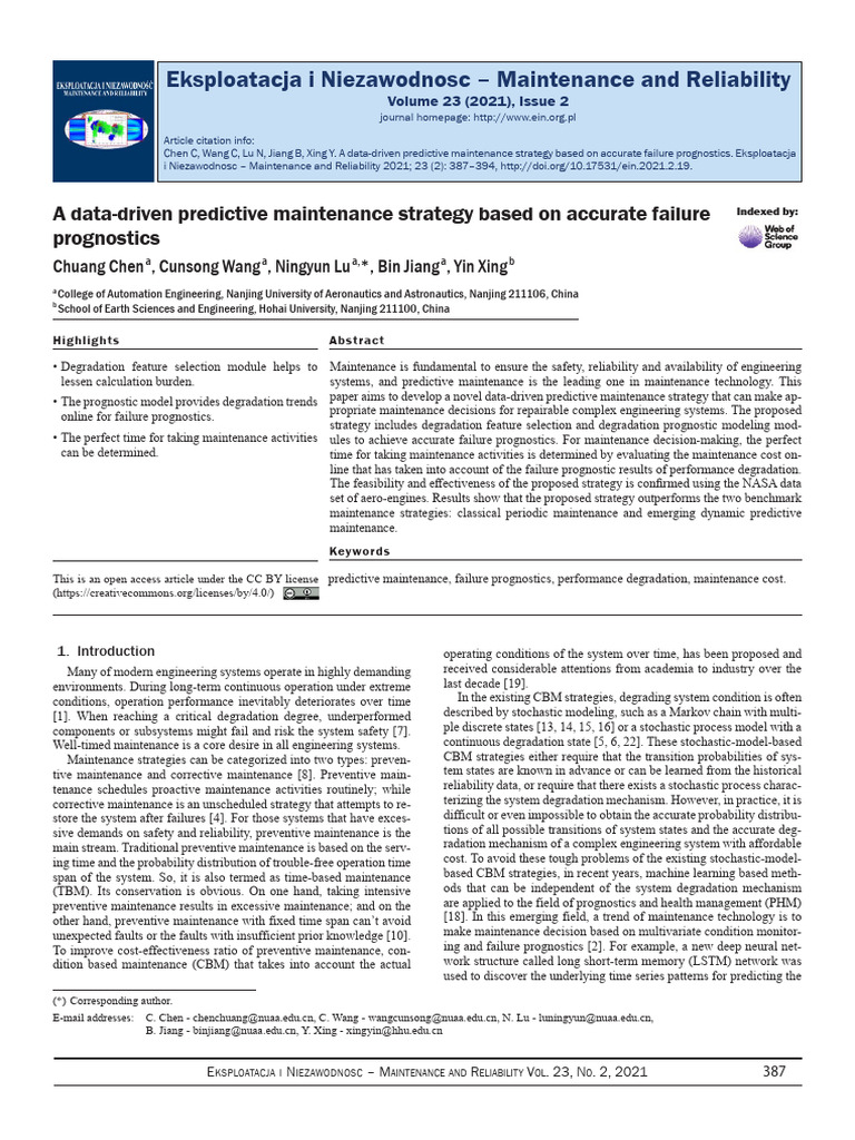 387 394 Ein 23 2 | PDF | Reliability Engineering | Systems Science